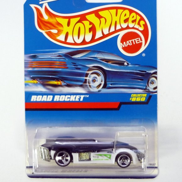 Mattel | Toys | Hot Wheels Road Rocket 86 White Diecast Car 998 | Poshmark